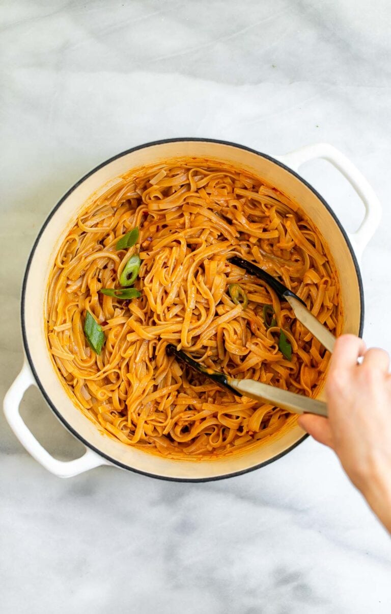 Thai Red Curry Noodles - Eat With Clarity