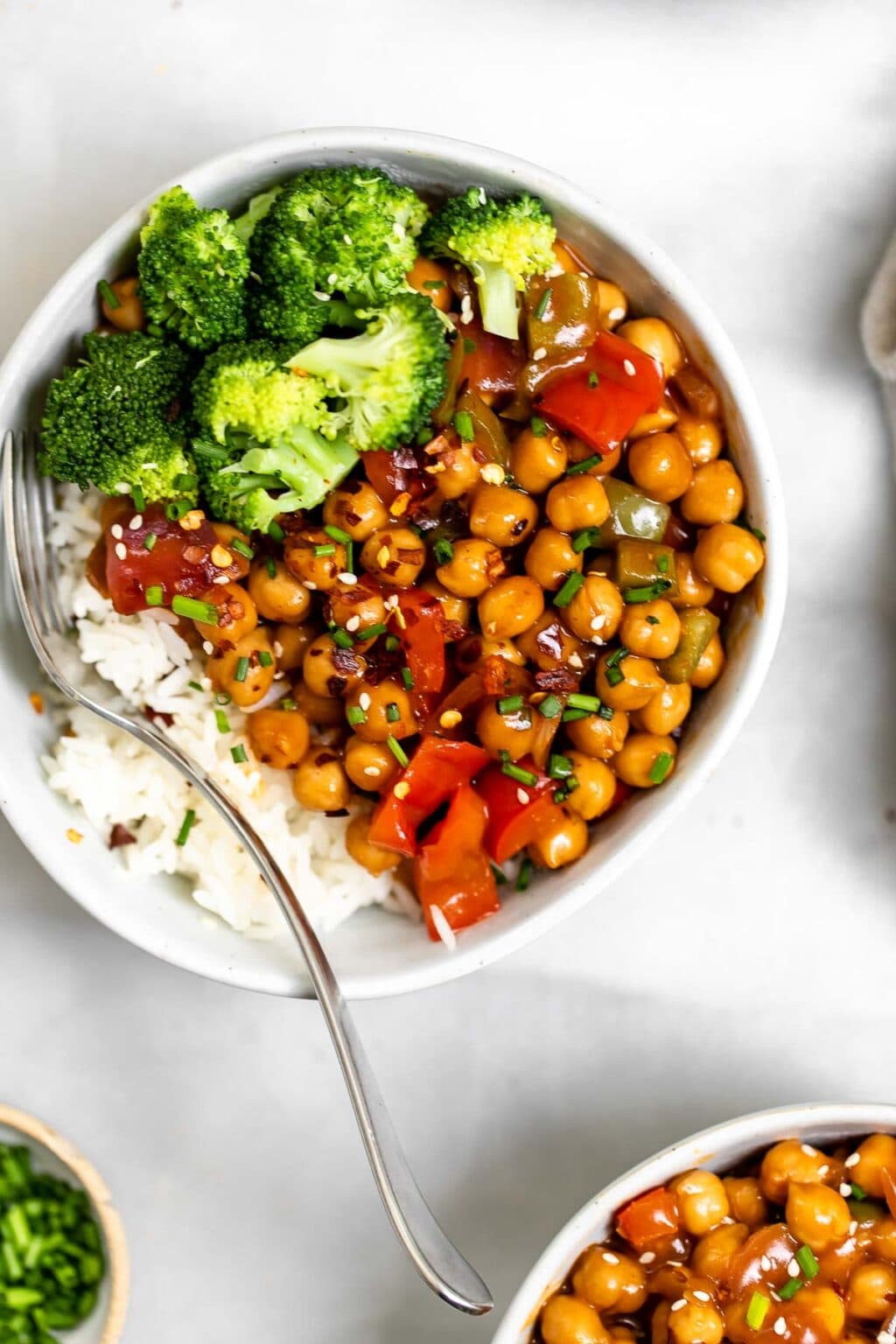 General Tso's Chickpea Stir Fry - Eat With Clarity