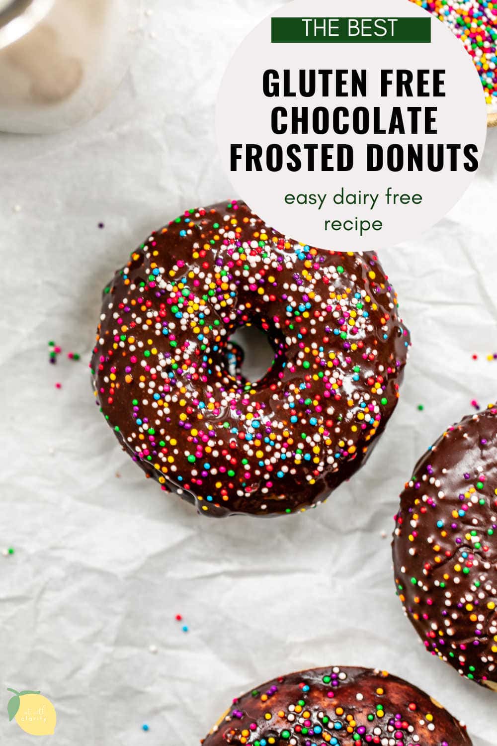 Baked Gluten Free Donuts | Eat With Clarity