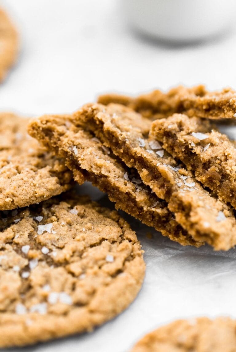 Gluten Free Peanut Butter Cookies | Eat With Clarity