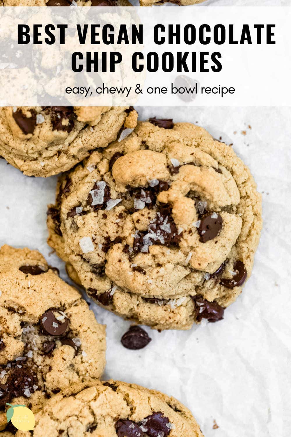 Classic Vegan Chocolate Chip Cookies | Eat With Clarity