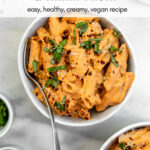 Sun-dried Tomato & Tahini Pasta | Eat With Clarity Recipes