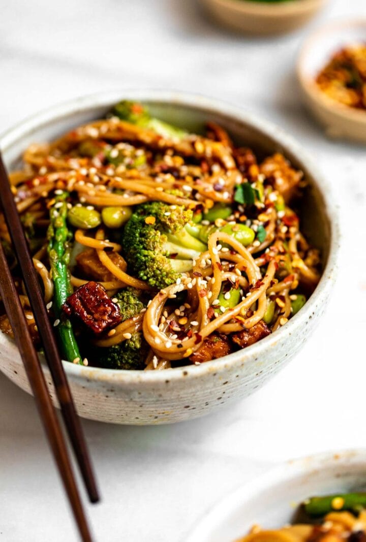 Vegetable Noodle Stir Fry - Eat With Clarity