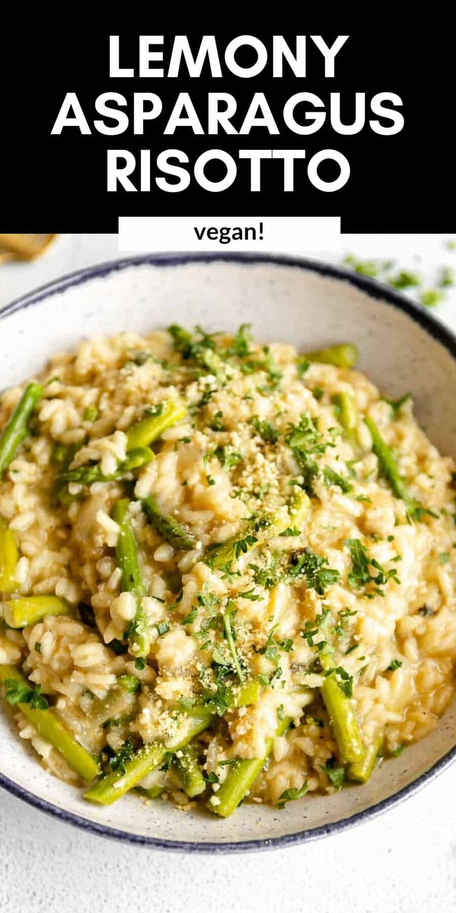 Easy Herby Vegan Risotto - Eat With Clarity