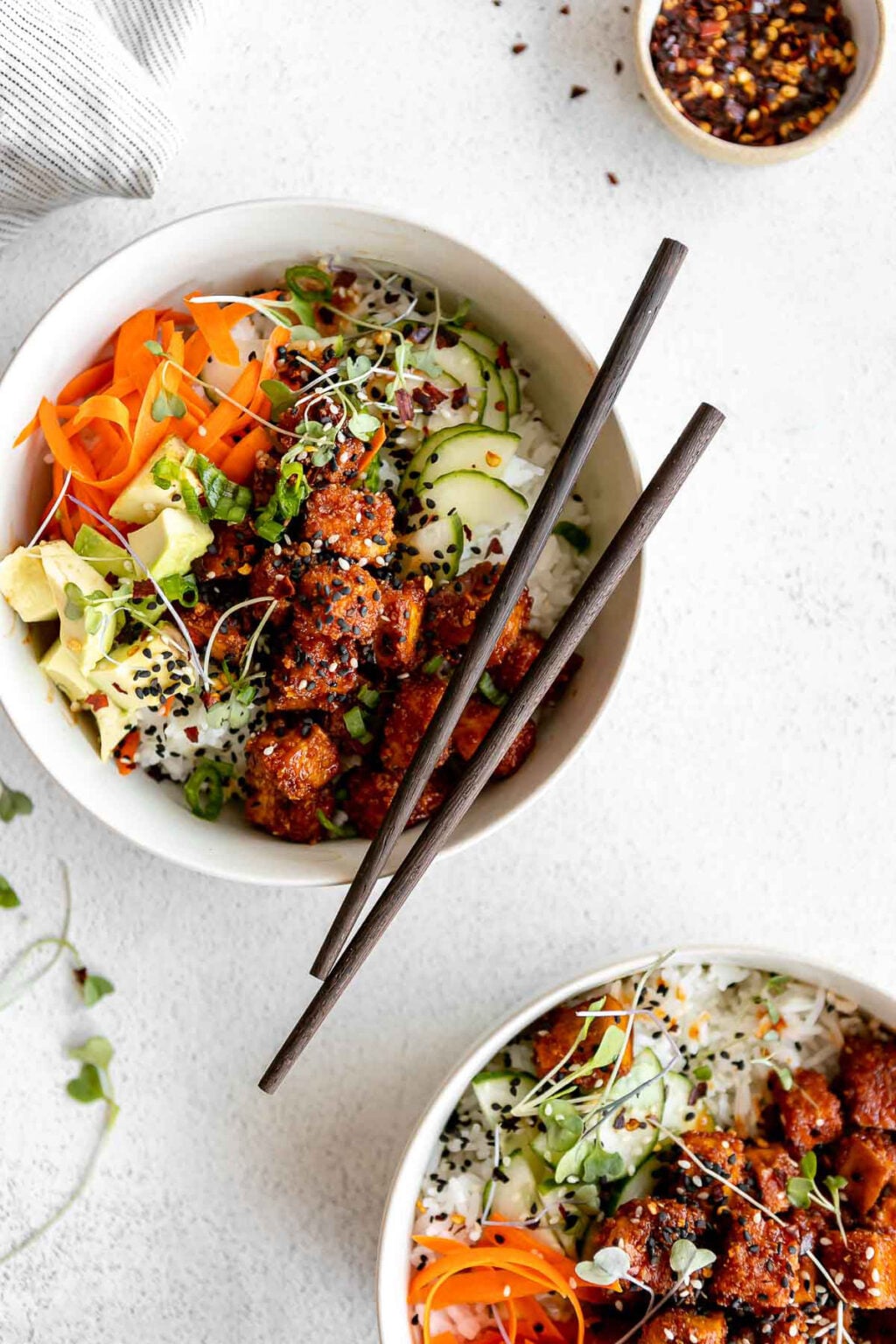Crispy Gochujang Korean Tofu - Eat With Clarity