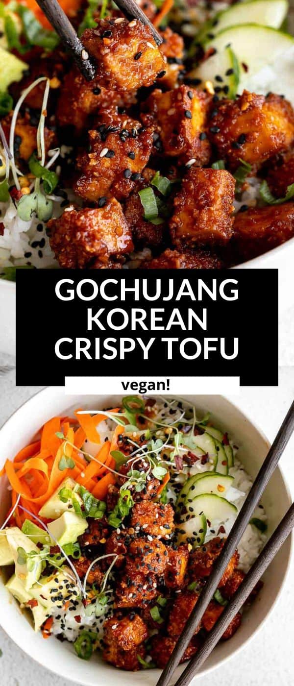 Crispy Gochujang Korean Tofu - Eat With Clarity