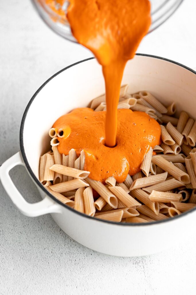 Spicy Red Pepper Vodka Pasta - Eat With Clarity