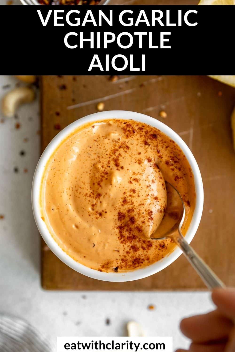 Vegan Chipotle Aioli - Eat With Clarity