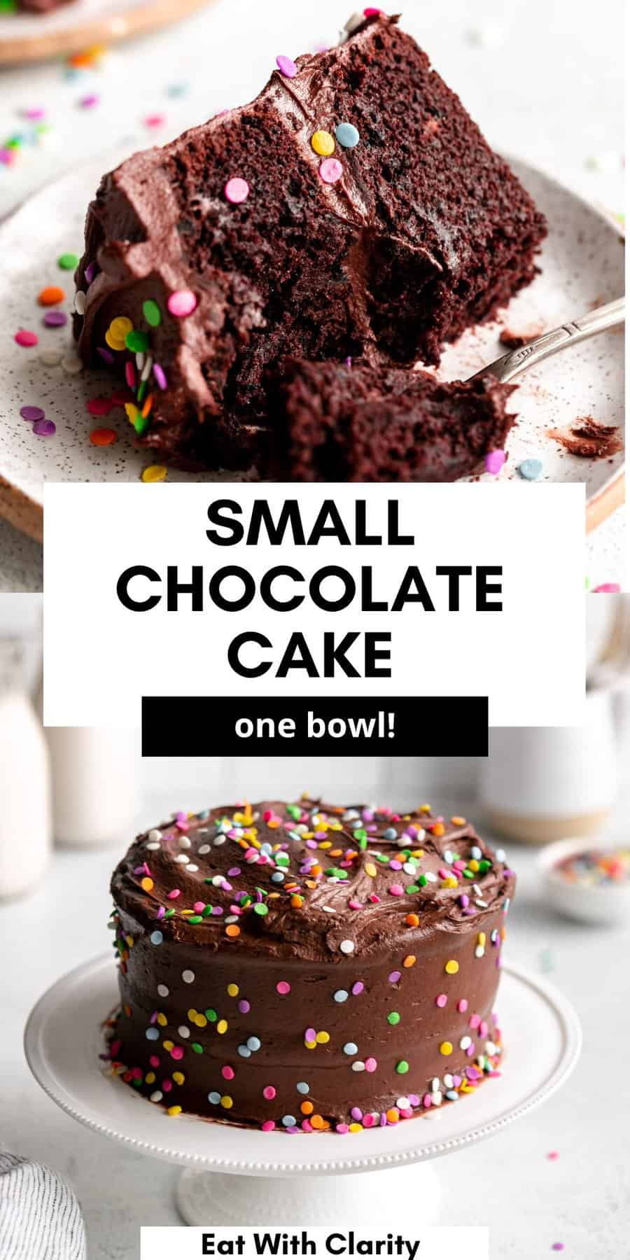 Gluten Free Mini Chocolate Cake - Eat With Clarity