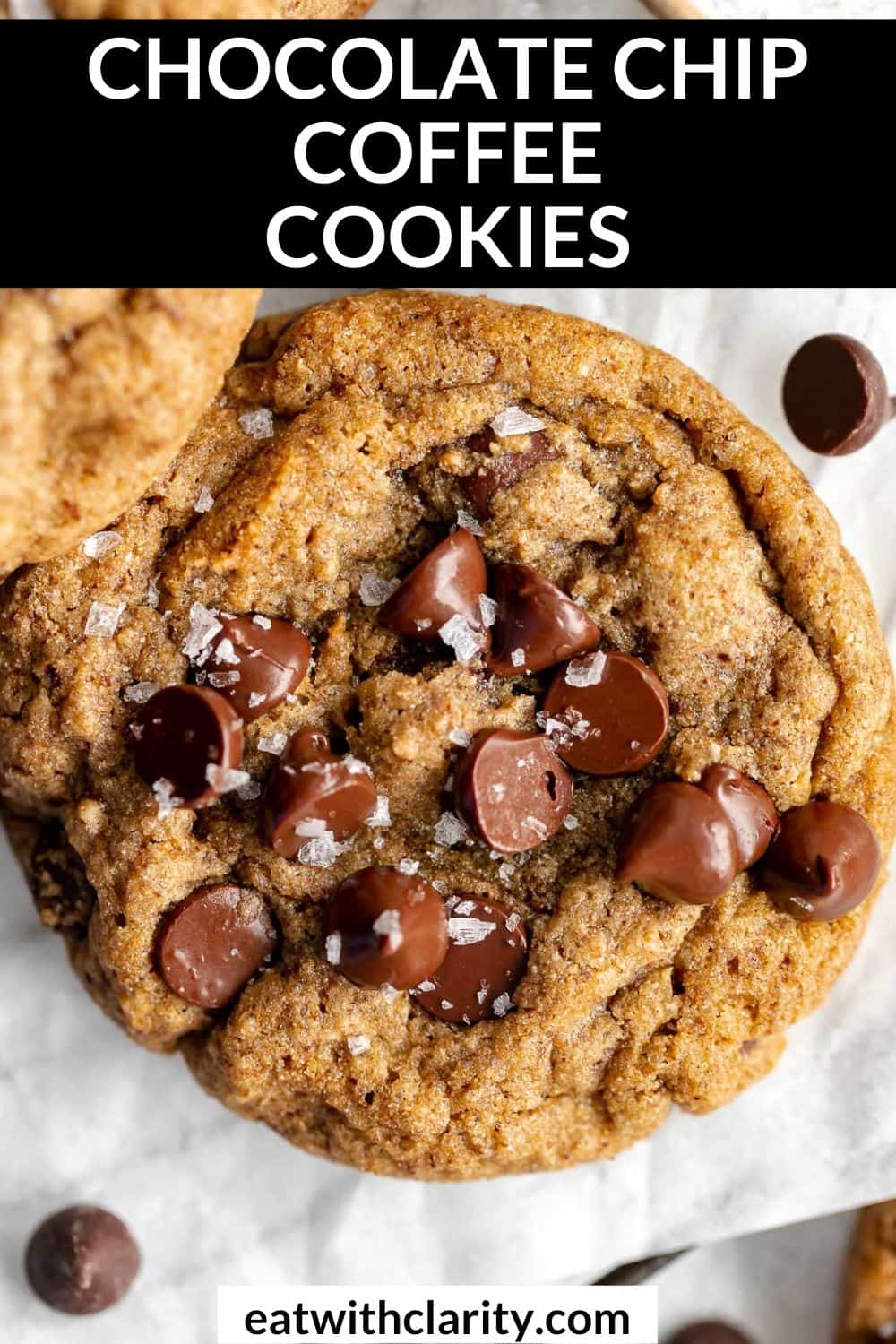 Chocolate Chip Coffee Cookies - Eat With Clarity