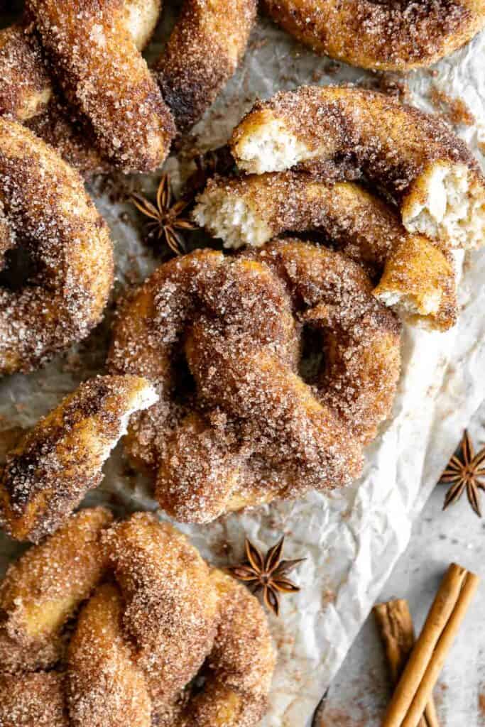 Gluten Free Cinnamon Sugar Soft Pretzels - Eat With Clarity