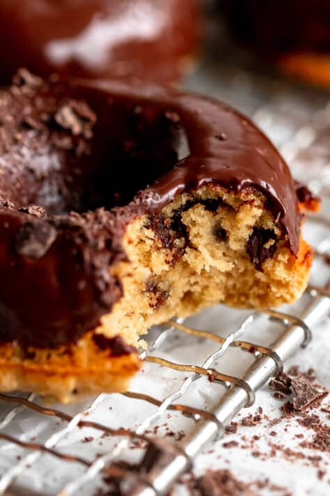 Chocolate Chip Protein Donuts - Eat With Clarity