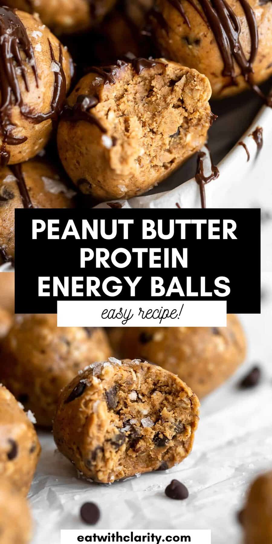 Peanut Butter Protein Balls - Eat With Clarity