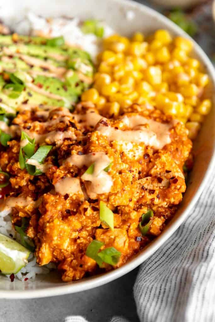 Copycat Chipotle Sofritas Tofu - Eat With Clarity