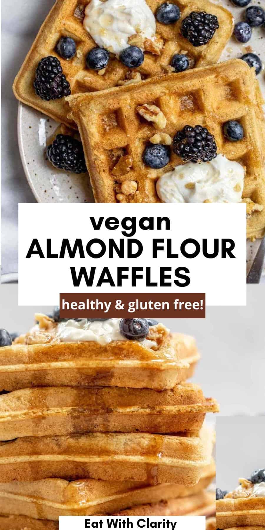 Almond Flour Waffles - Eat With Clarity
