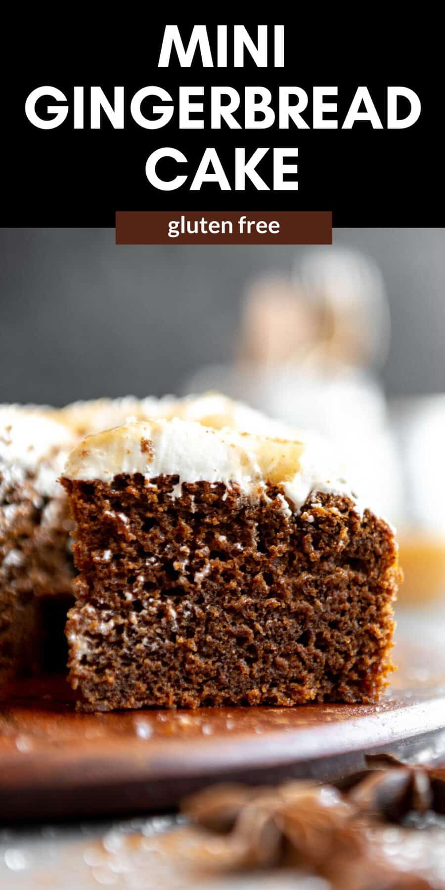 Gluten Free Gingerbread Cake - Eat With Clarity