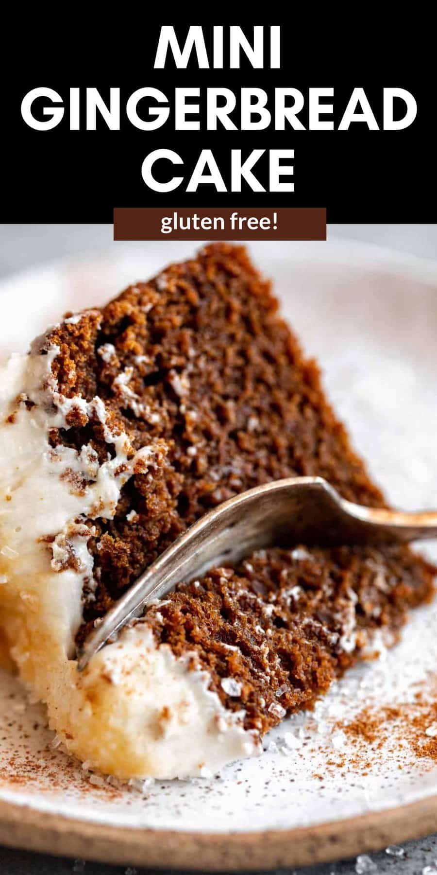 Gluten Free Gingerbread Cake - Eat With Clarity