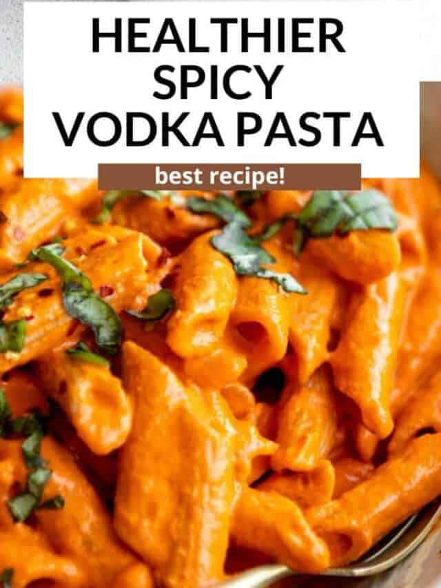 Spicy Red Pepper Vodka Pasta - Eat With Clarity