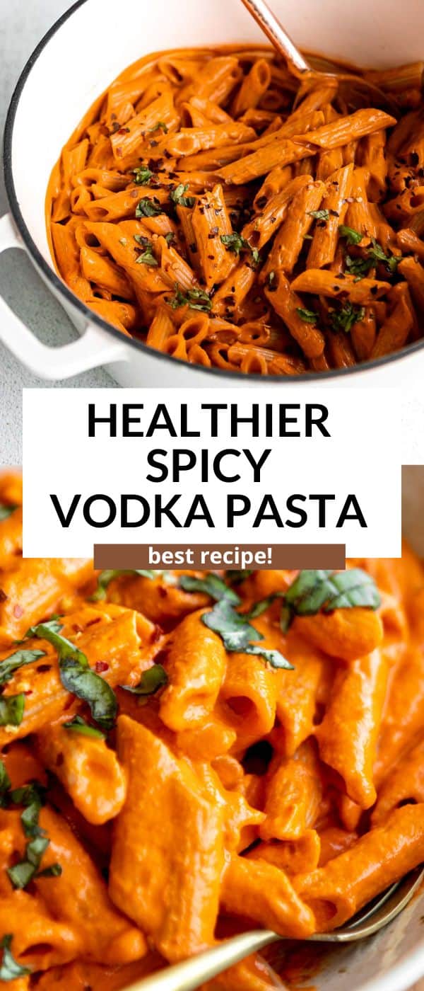 Spicy Red Pepper Vodka Pasta - Eat With Clarity