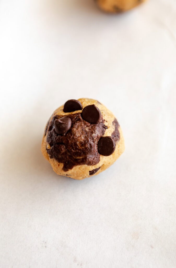 Gluten Free Marble Chocolate Chip Cookies - Eat With Clarity