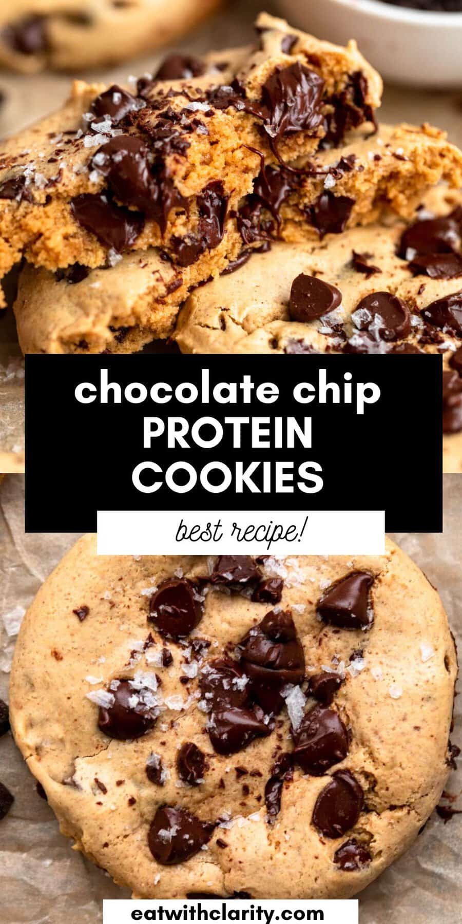 Chocolate Chip Protein Cookies - Eat With Clarity