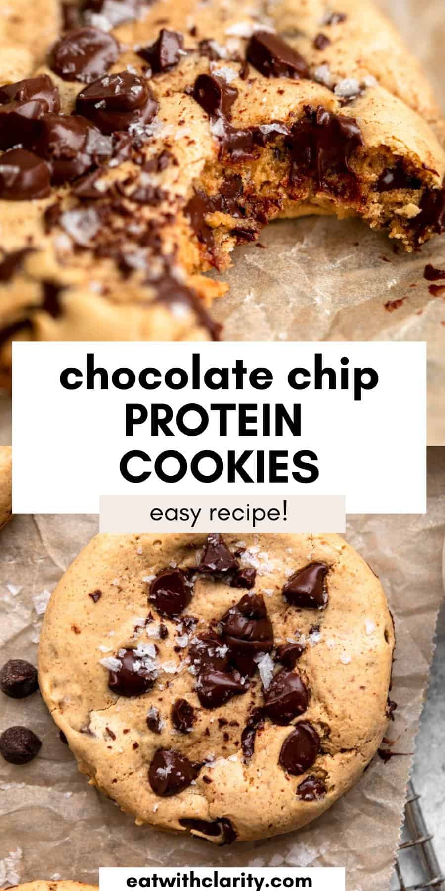 Chocolate Chip Protein Cookies - Eat With Clarity