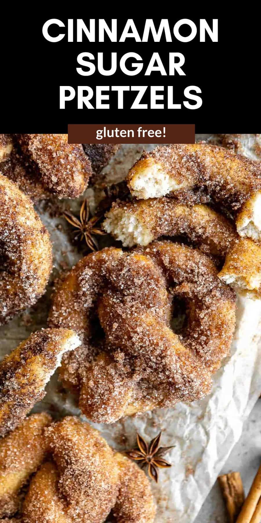 Gluten Free Cinnamon Sugar Soft Pretzels - Eat With Clarity