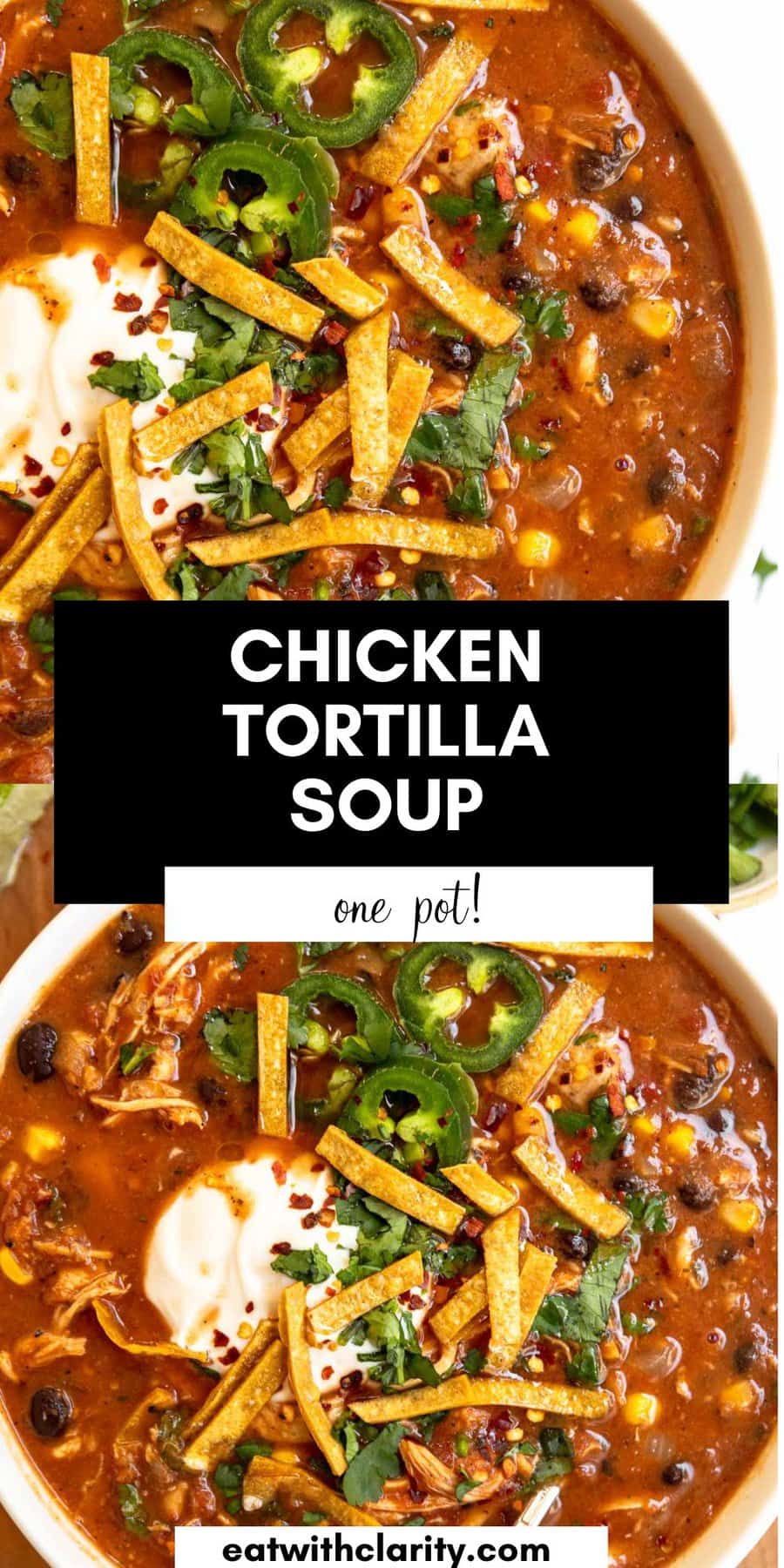 Gluten Free Chicken Tortilla Soup - Eat With Clarity