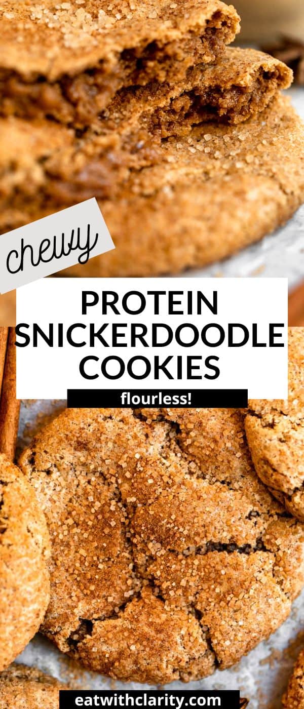 Snickerdoodle Protein Cookies - Eat With Clarity