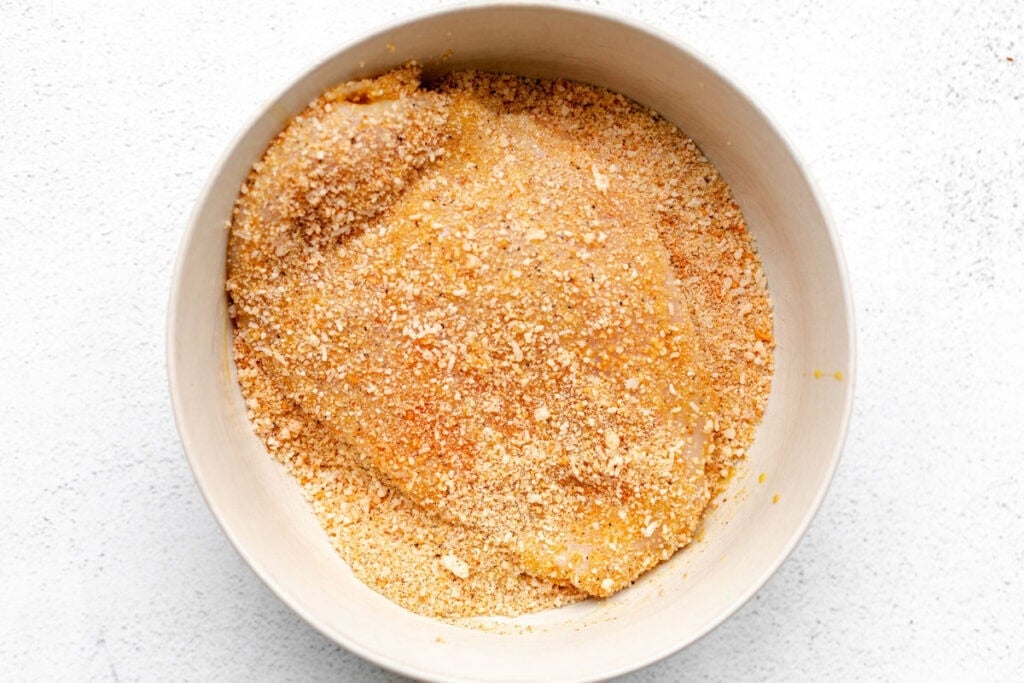 Crispy Chicken Cutlets with Lemon Parmesan Pasta - Eat With Clarity