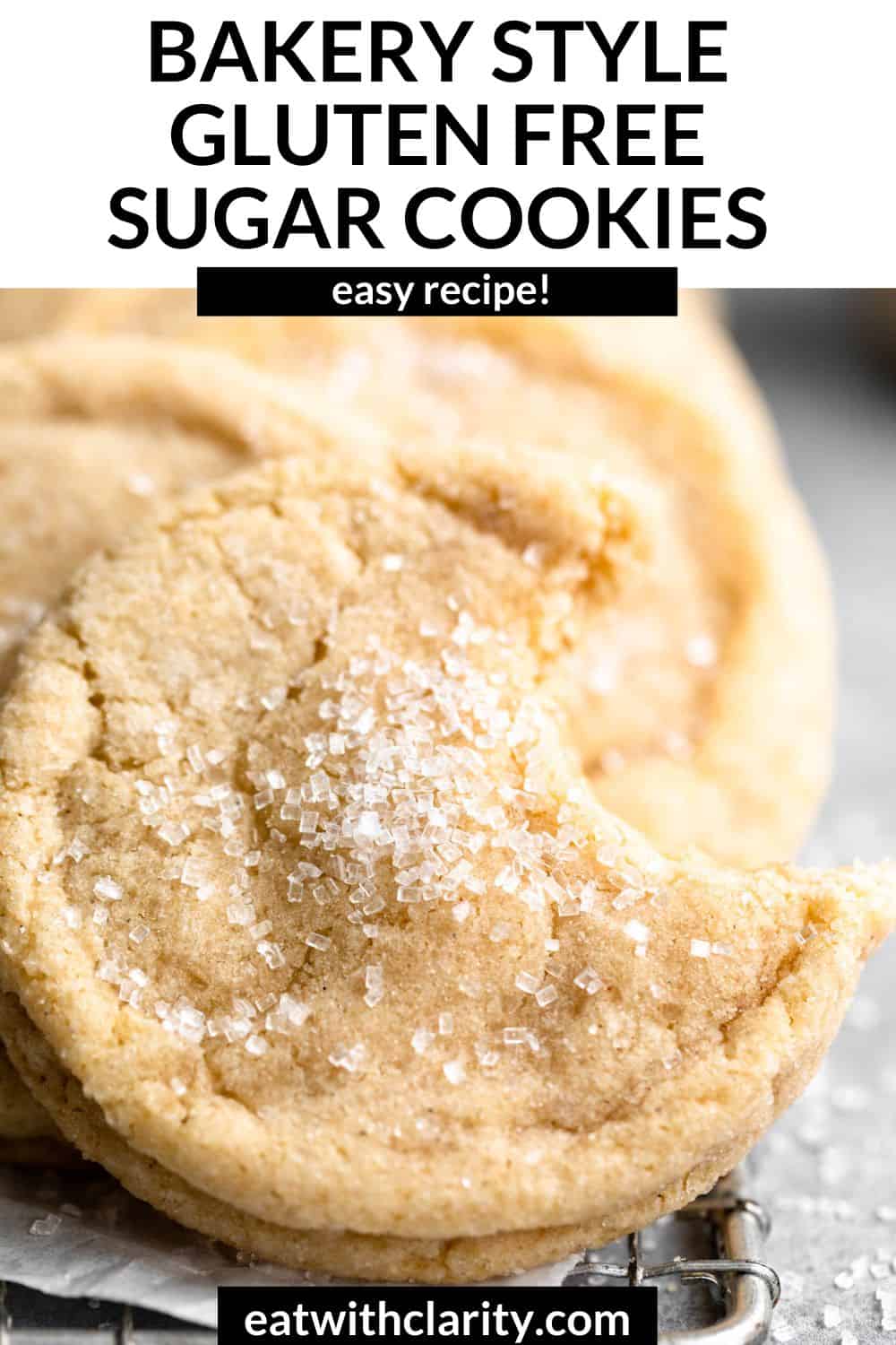 Bakery Style Gluten Free Sugar Cookies - Eat With Clarity