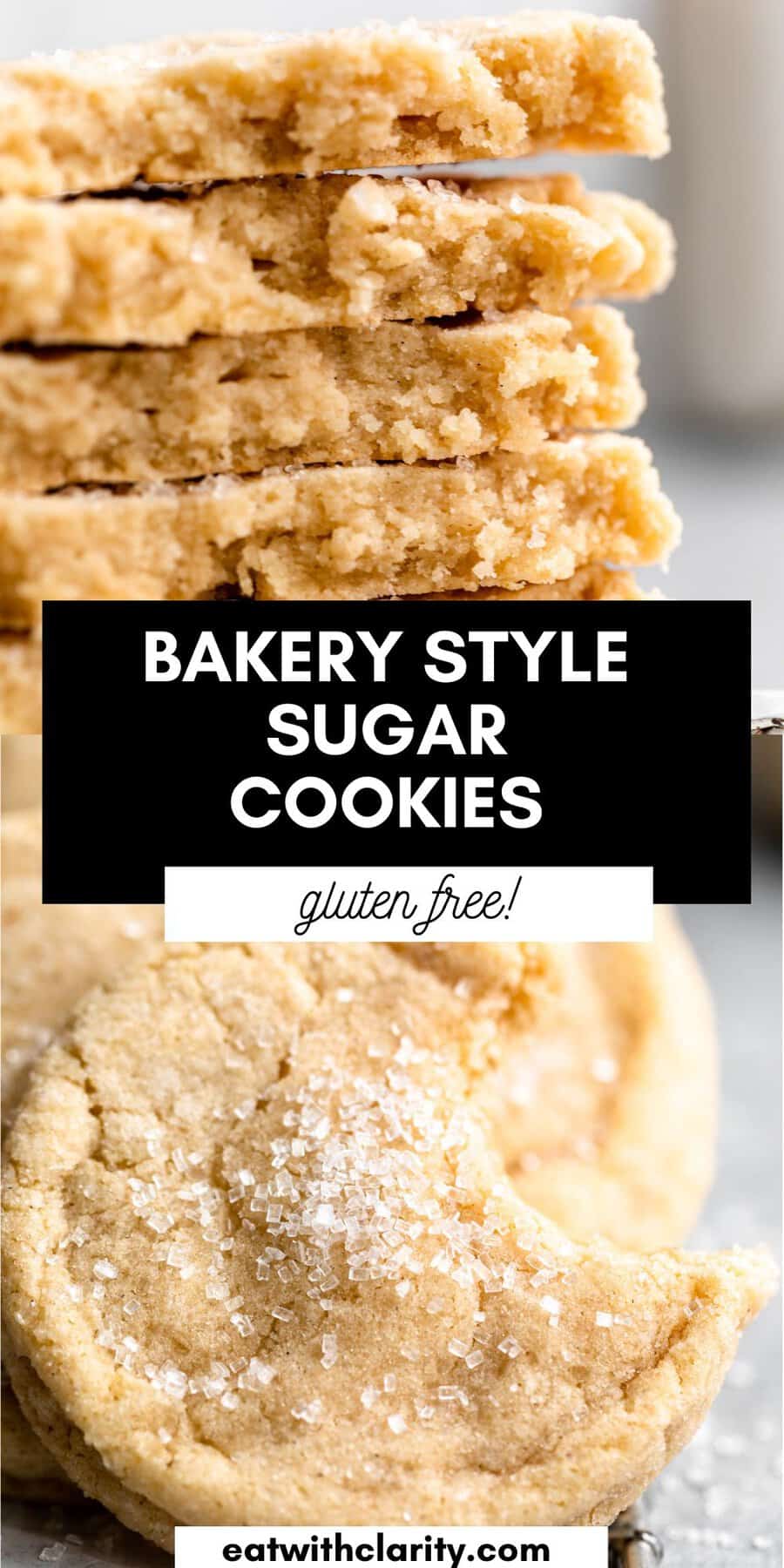 Bakery Style Gluten Free Sugar Cookies - Eat With Clarity