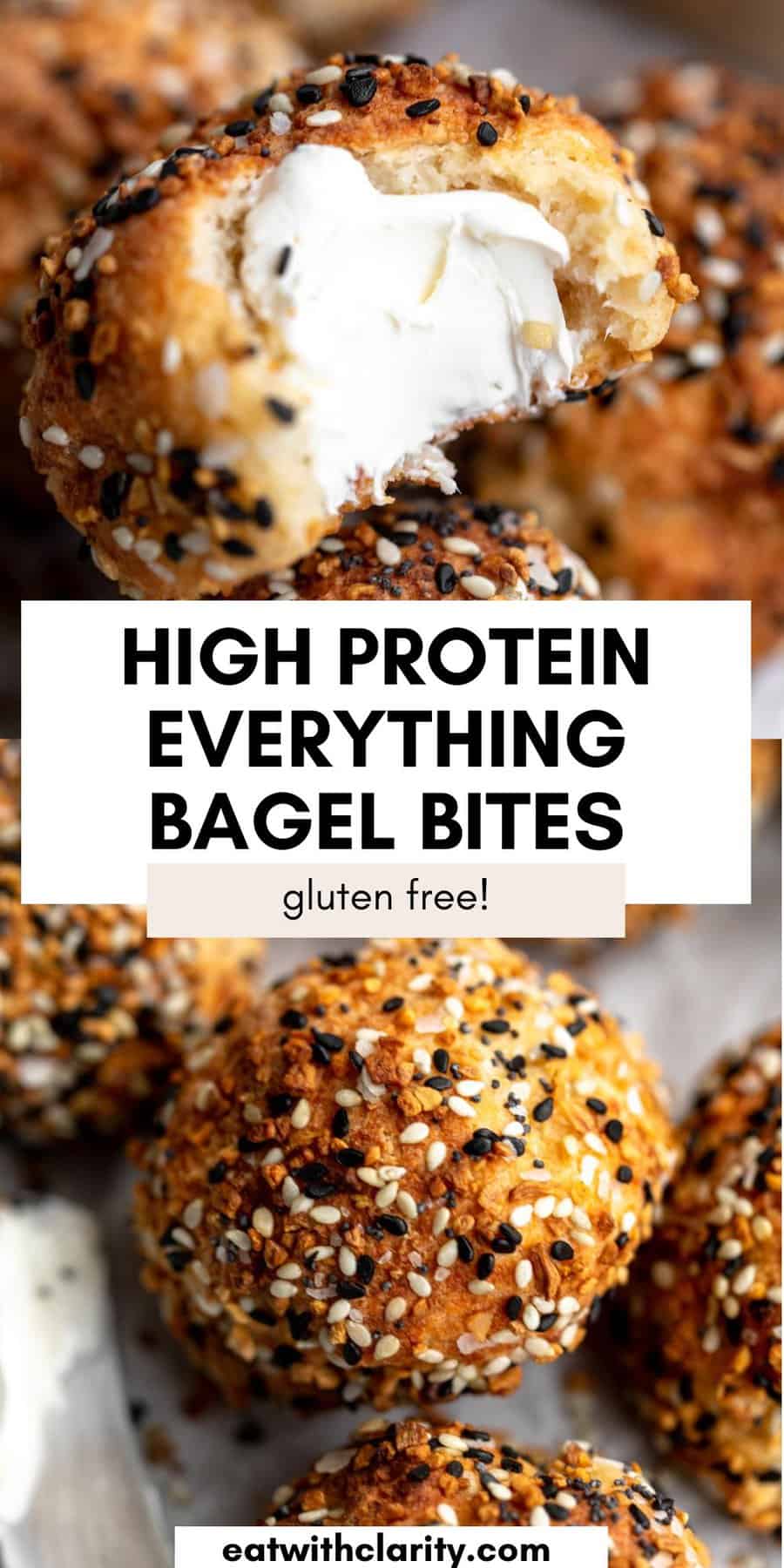 Gluten Free Everything Bagel Bites - Eat With Clarity