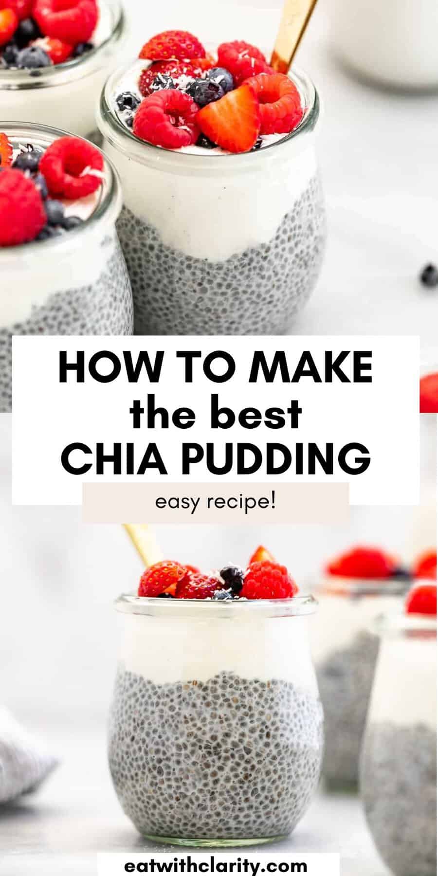 Vanilla Chia Seed Pudding - Eat With Clarity