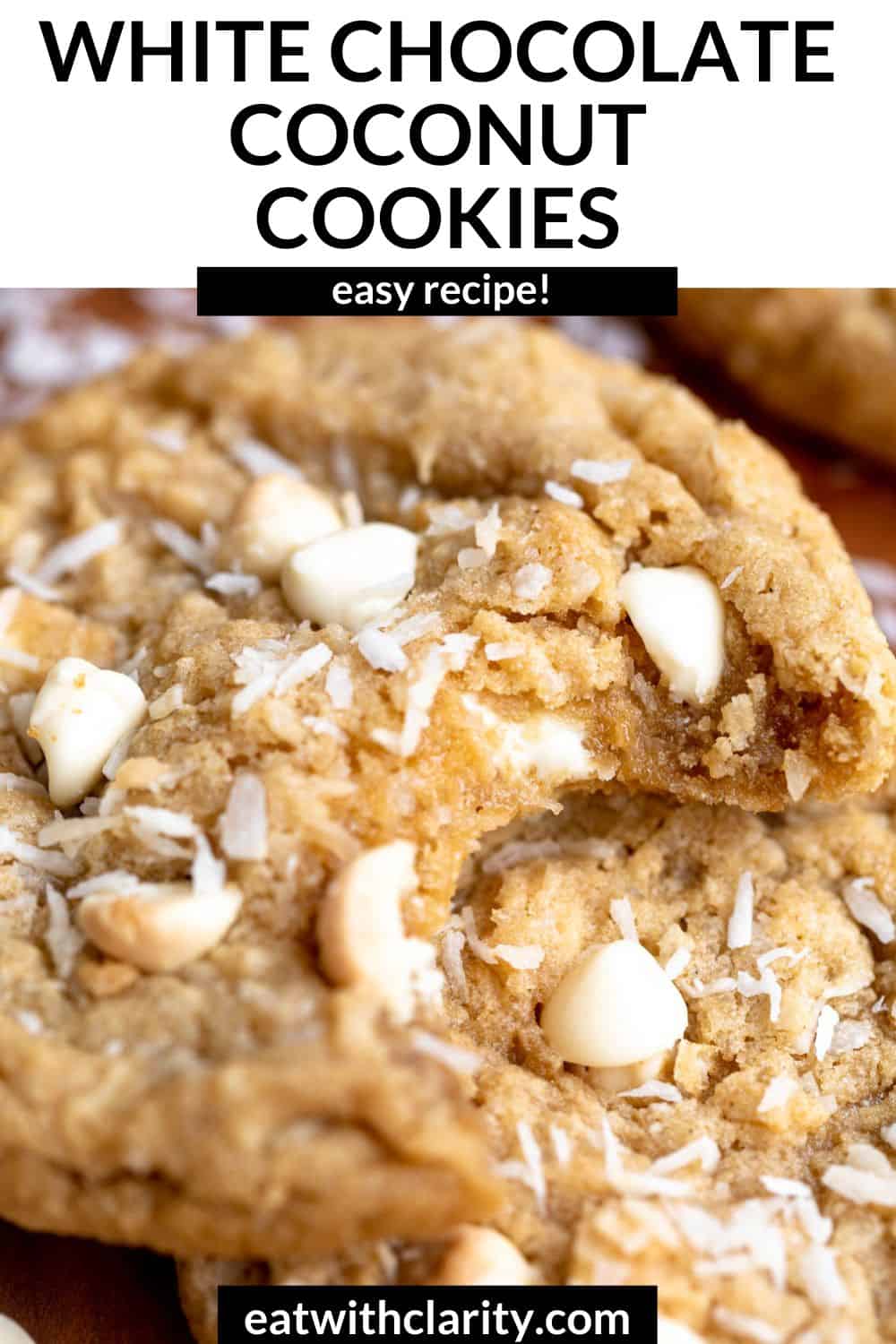 Gluten Free Coconut Cookies - Eat With Clarity