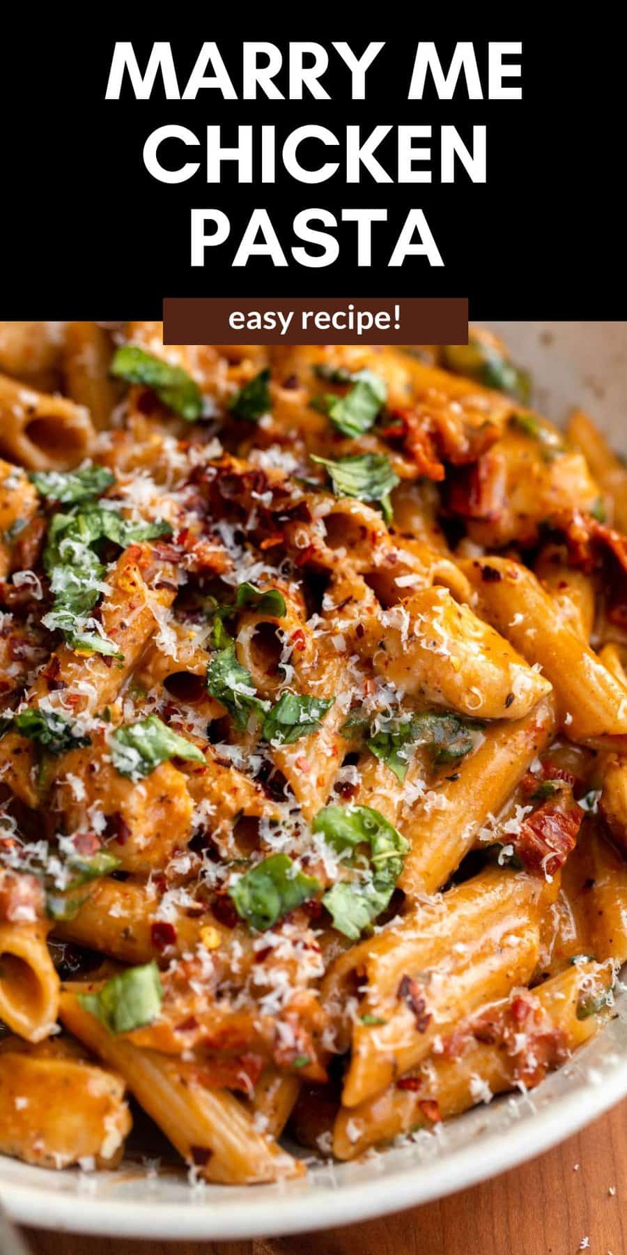 Marry Me Chicken Pasta - Eat With Clarity