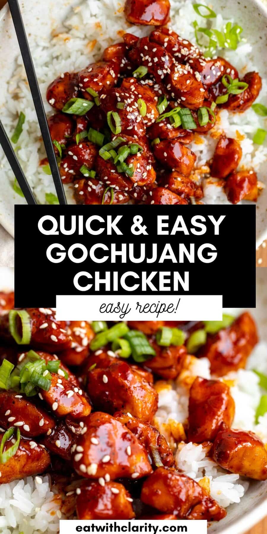 Spicy Gochujang Chicken - Eat With Clarity