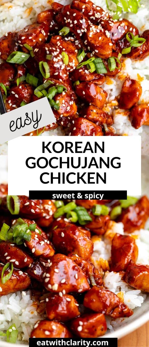 Spicy Gochujang Chicken - Eat With Clarity