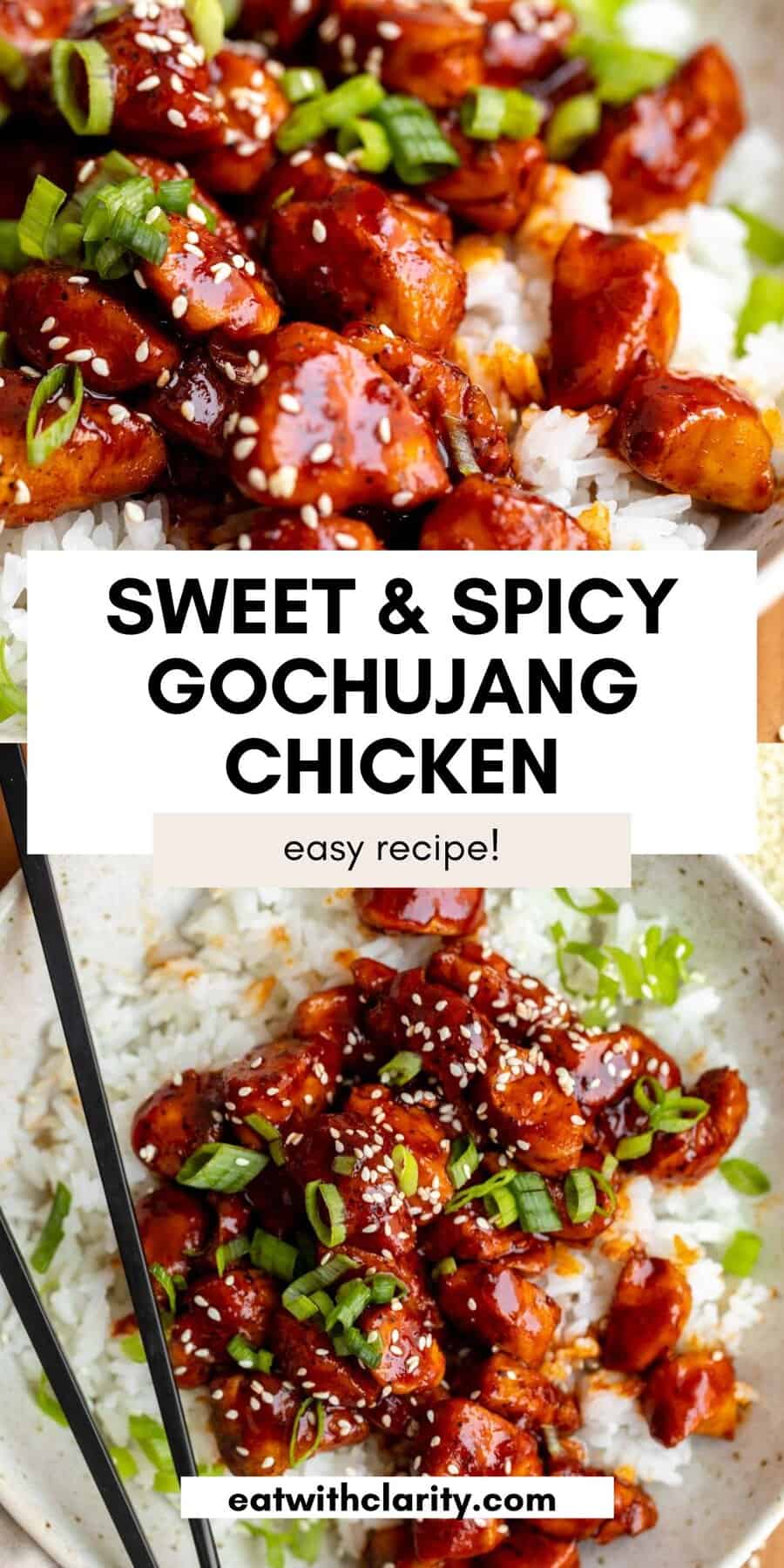 Spicy Gochujang Chicken - Eat With Clarity
