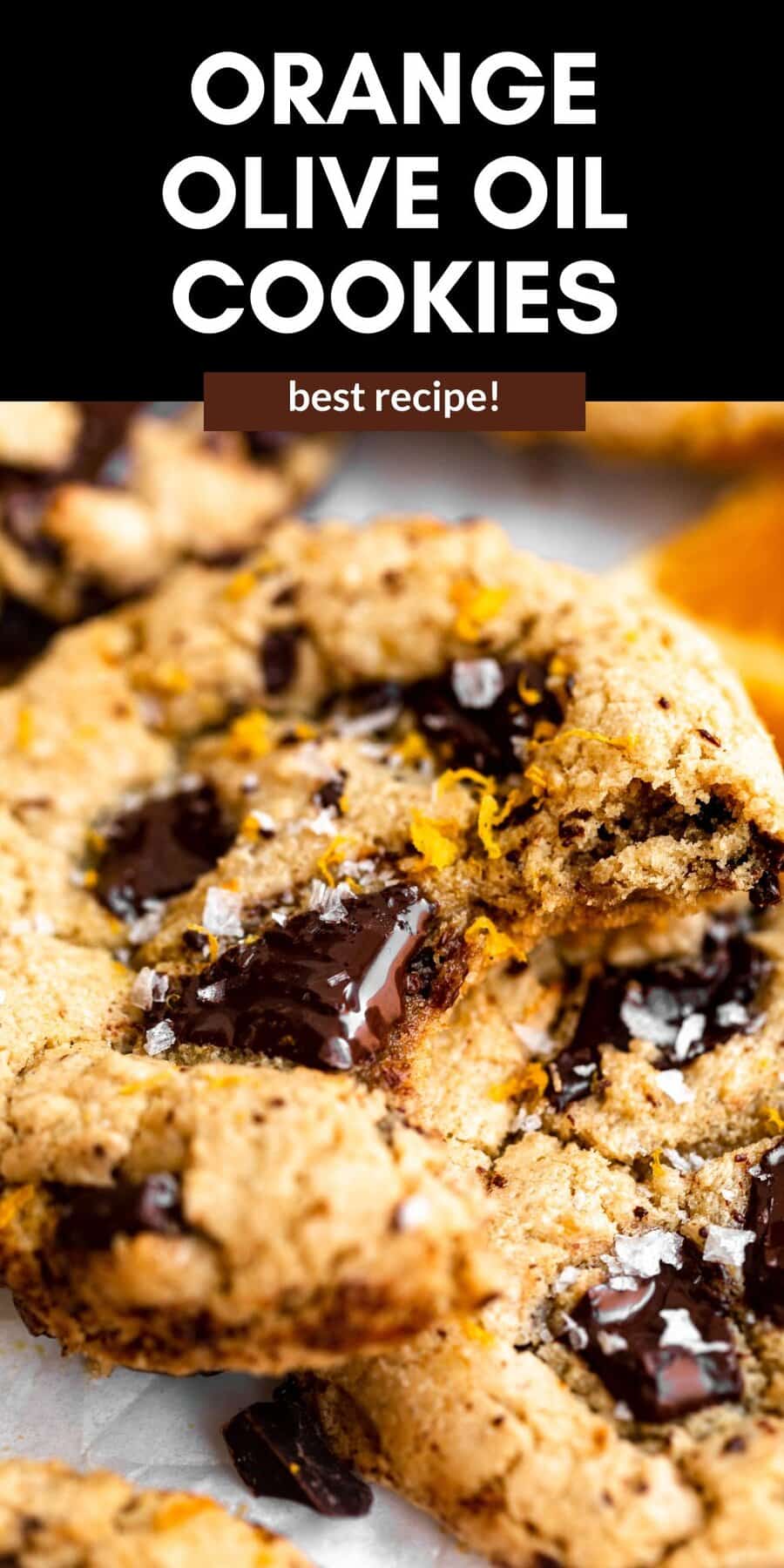 Orange Olive Oil Chocolate Chip Cookies - Eat With Clarity