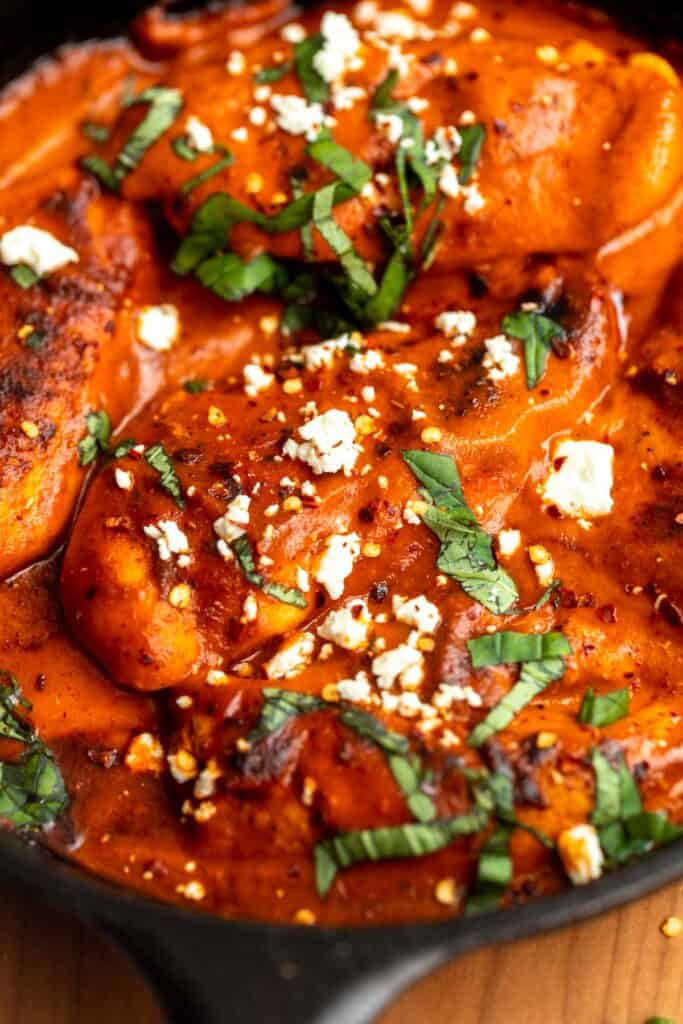 Roasted Red Pepper Chicken - Eat With Clarity