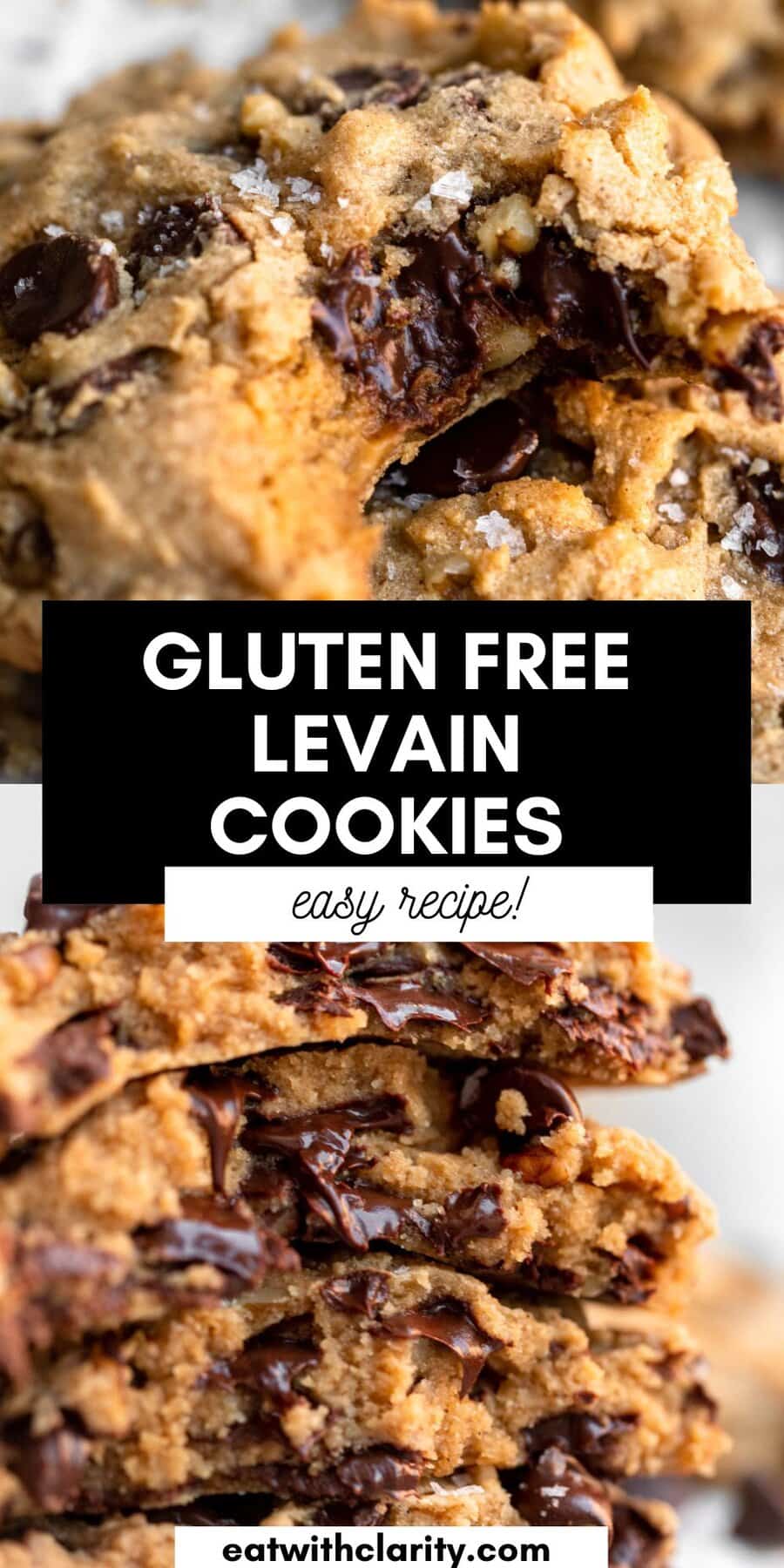 Thick Gluten Free Cookies (Levain Style!) - Eat With Clarity