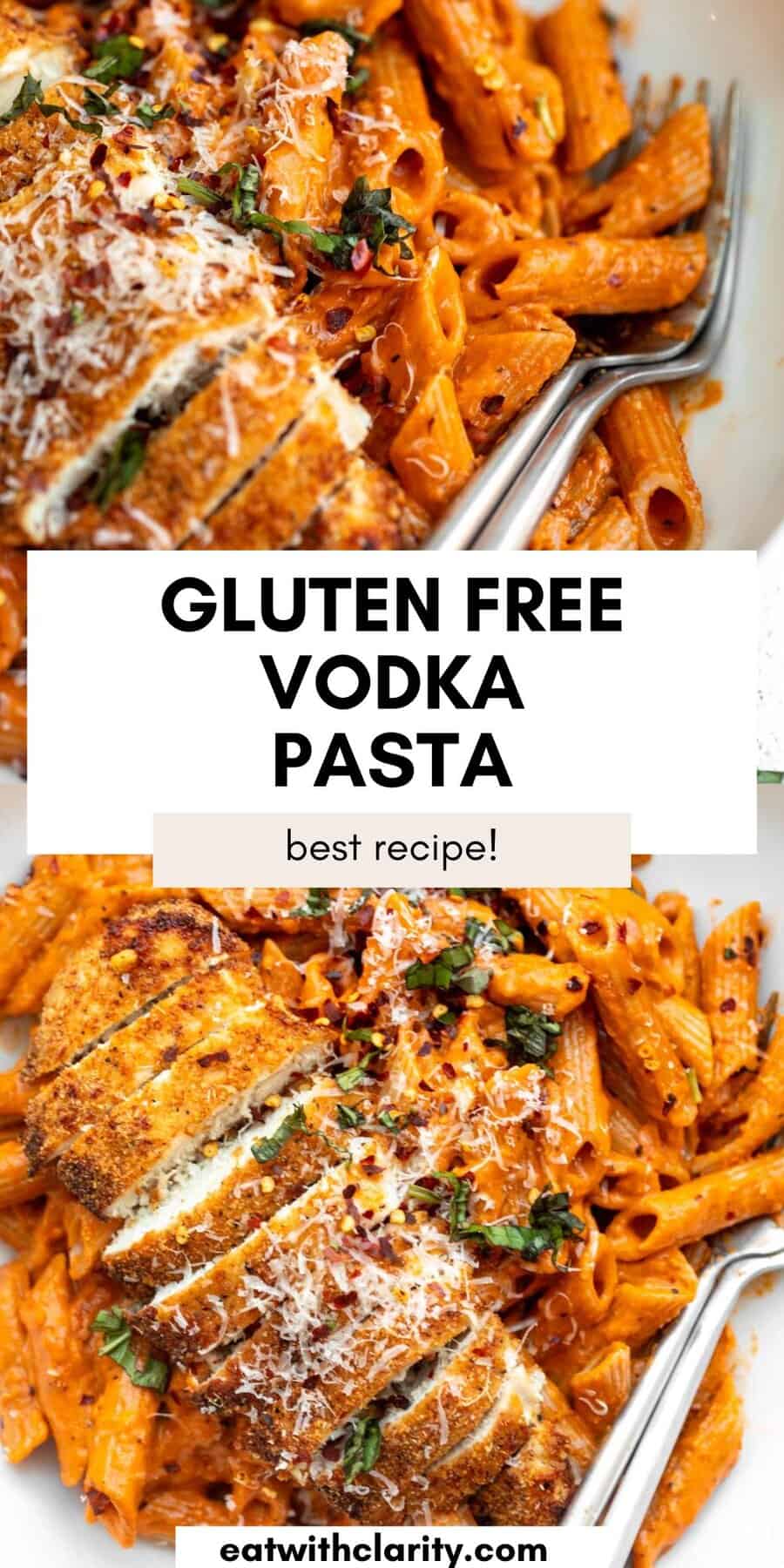 Gluten Free Vodka Pasta - Eat With Clarity