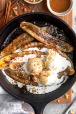 Maple Cinnamon Baked Bananas - Eat With Clarity