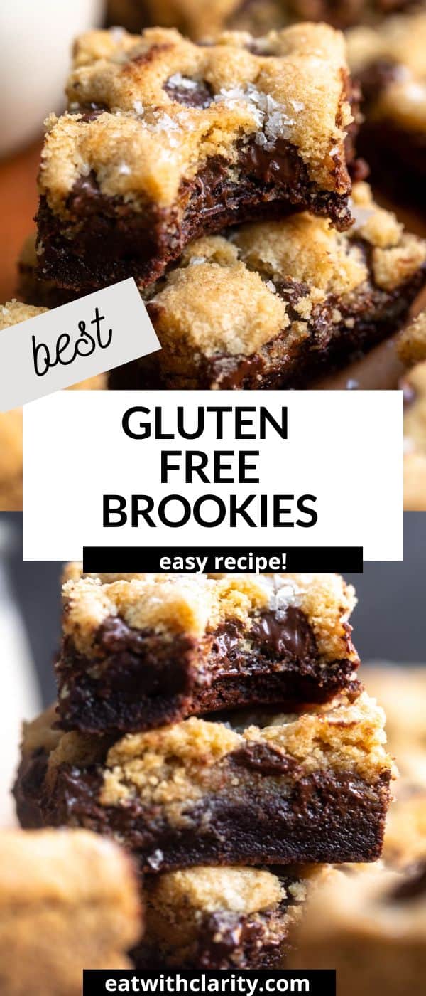 Gluten Free Brookies - Eat With Clarity