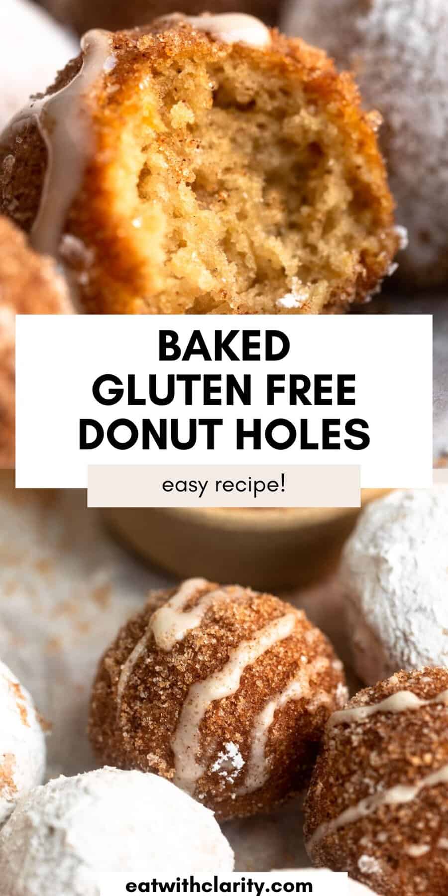 Gluten Free Donut Holes - Eat With Clarity